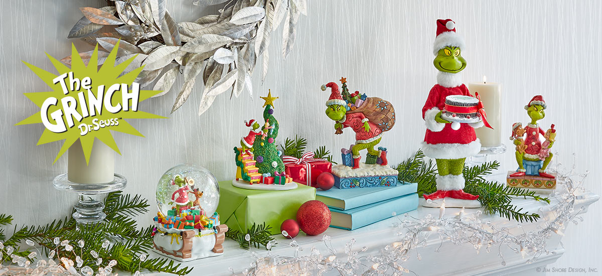 Enesco Gift Shop Grinch Christmas Collection
