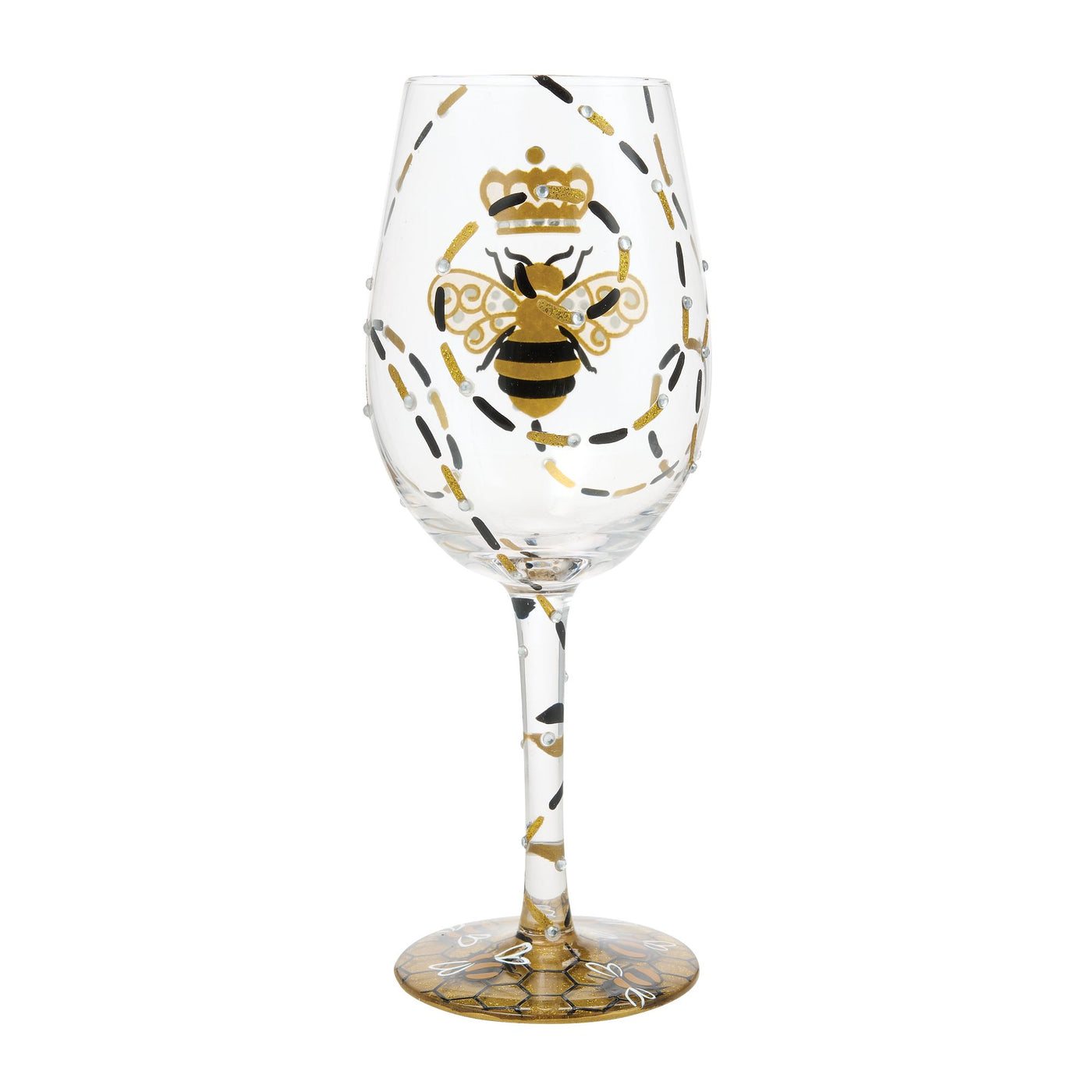 Queen Bee Wine Glass — Enesco Gift Shop