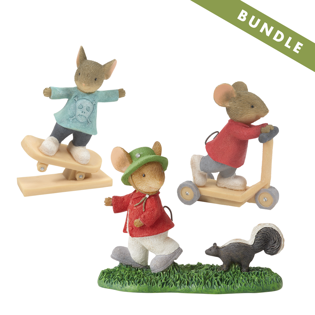 Enesco Gifts Tails with Heart – Charming Mouse Figurine Collection ...